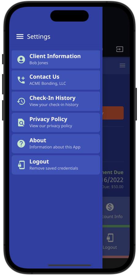 Bailtec Mobile - Bail Bond Client App